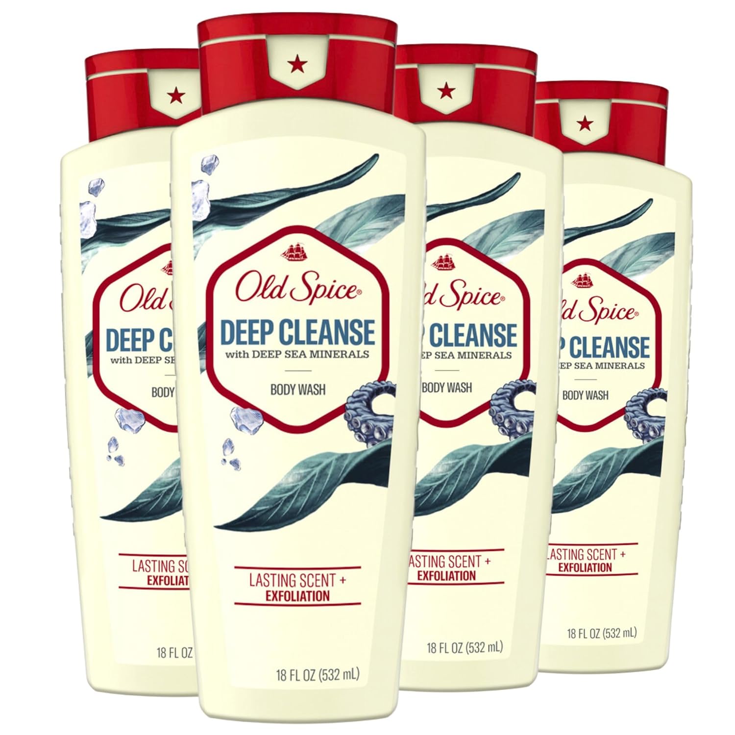 Amazon.com : Old Spice Cleansing Body Wash for Men, 24/7 Shower Fresh ...