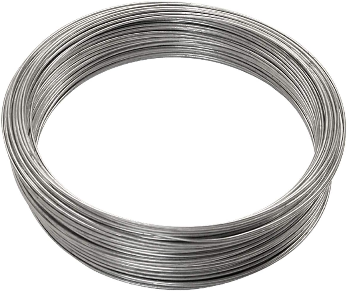 Amazon.com: Hillman Steel 20 Gauge Galvanized Hobby Wire, 20 x 175 ...