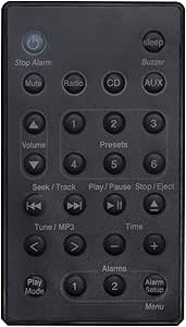 PERFASCIN Télécommande de rechange compatible avec Bose Bose Wave Music System I II III Wave ...