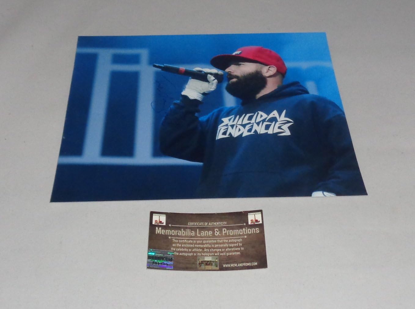 Fred Durst autograph 8x10 COA Memorabilia Lane & Promotions at Amazon's ...