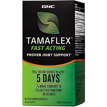 Amazon.com: GNC TamaFlex Fast Acting, 120 Vegetarian Capsules, Joint ...