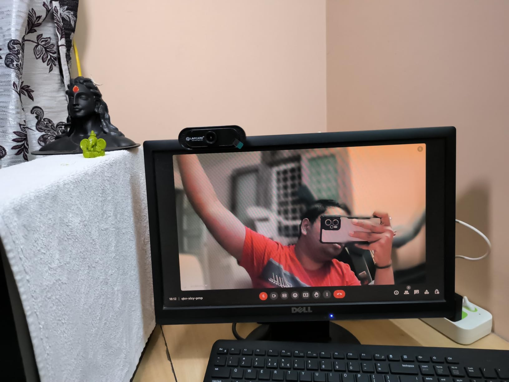 LAPCARE Lapcam HD 720 P, Noise Isolated Microphone with Computer HD ...