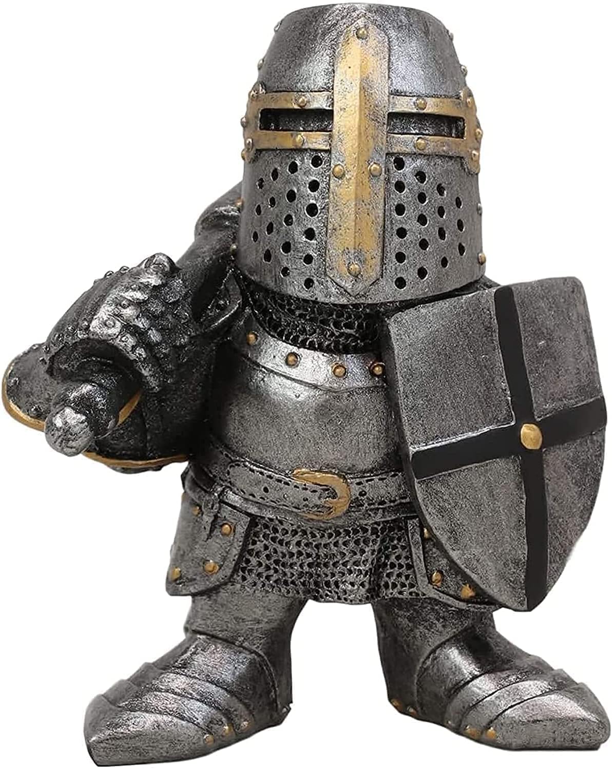 Amazon.com: Xinxiaomeng Knight Statue Garden Knight Figurines Knight ...