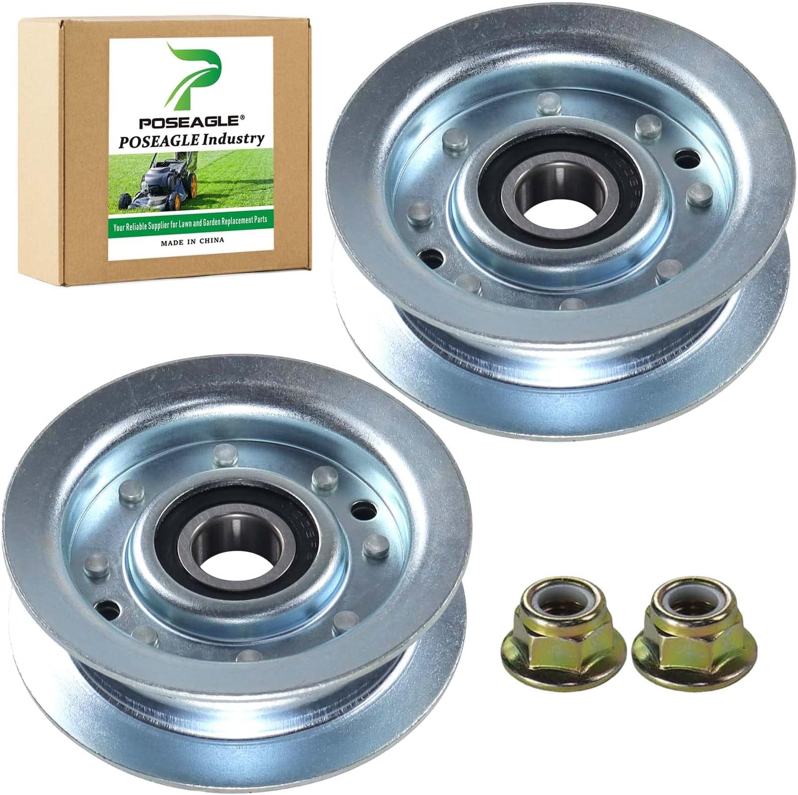 Amazon.com : John Deere AUC17921 Pulley X300 X300R X304 X310 X320 X324 ...