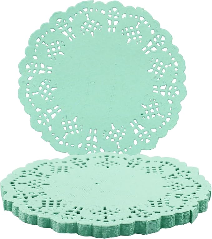 Amazon.com: Rierdge Round Paper Doilies, 100 Pcs 3.5” Colorful ...