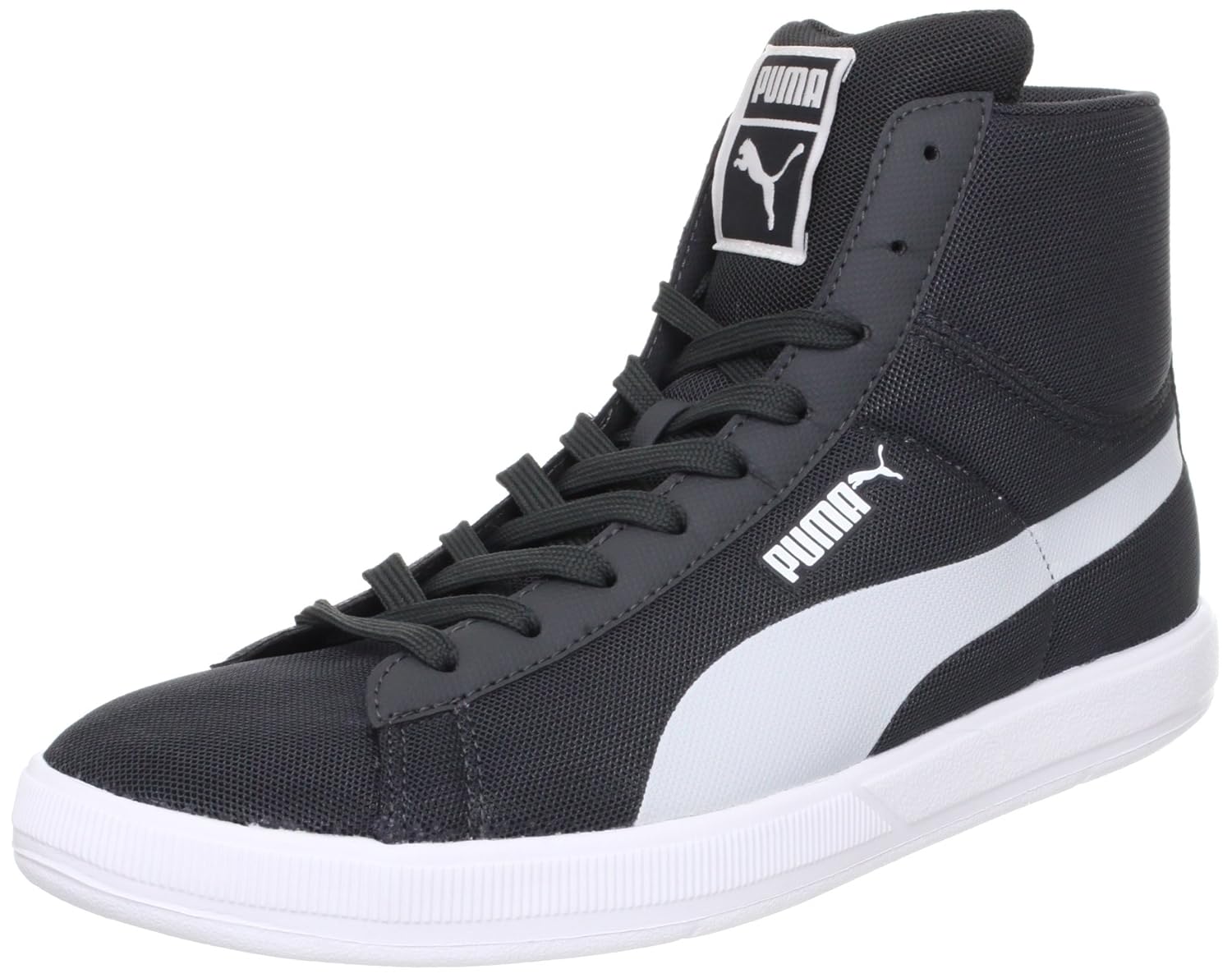 Buy Puma Men's Archive Lite Mid Mesh Dark Shadow and White Mesh Boat Shoes - 12UK/India (47EU ...