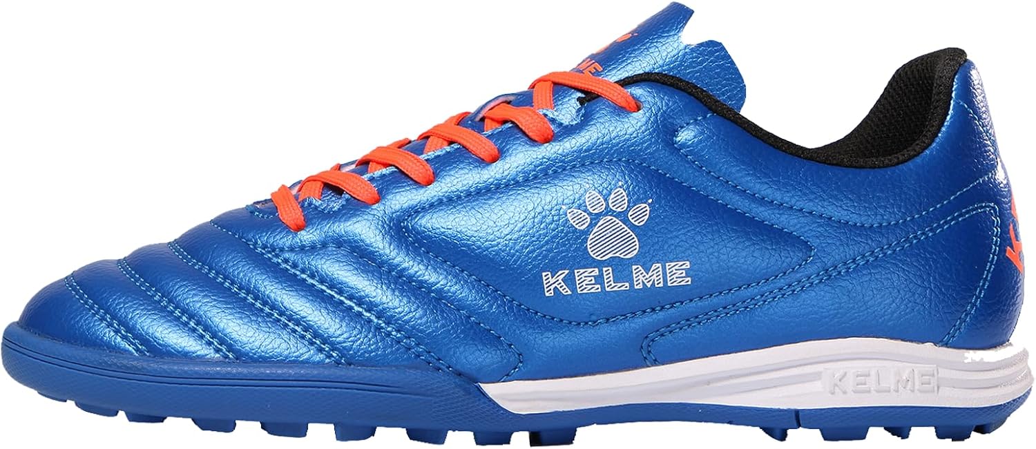 KELME Men's Soccer Shoes Football Shoes Outdoor Indoor Professional Futsal TF Football ...
