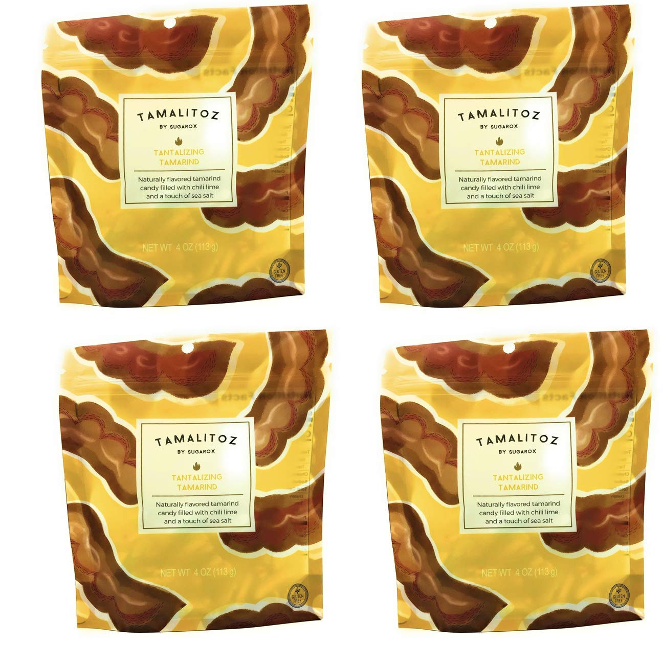 Buy Tamalitoz by Sugarox 4 Pack 4oz Tantalizing Tamarind: Naturally ...