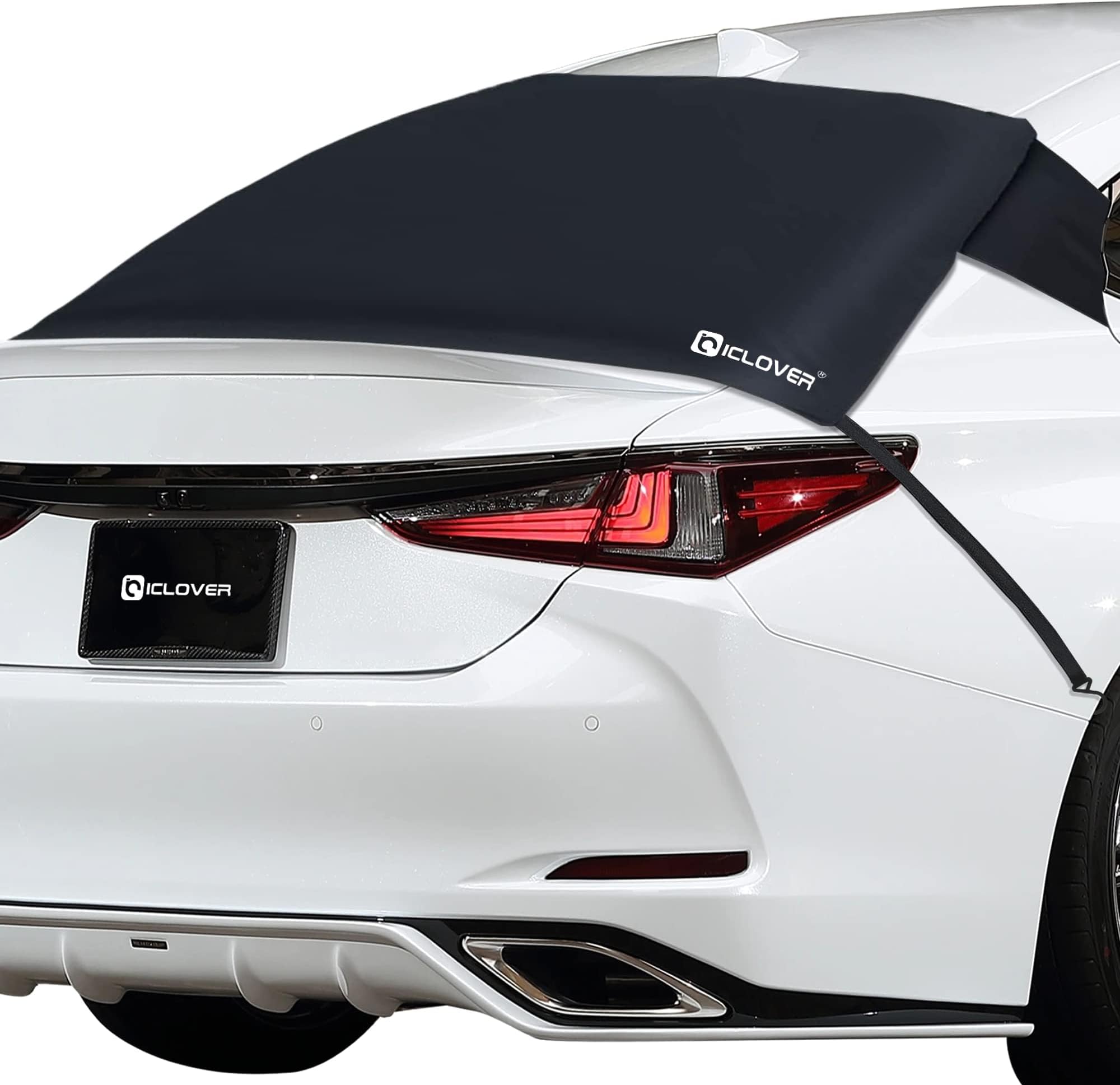 Amazon.com: IC ICLOVER Rear Window Snow Cover, 600D Heavy Duty All ...