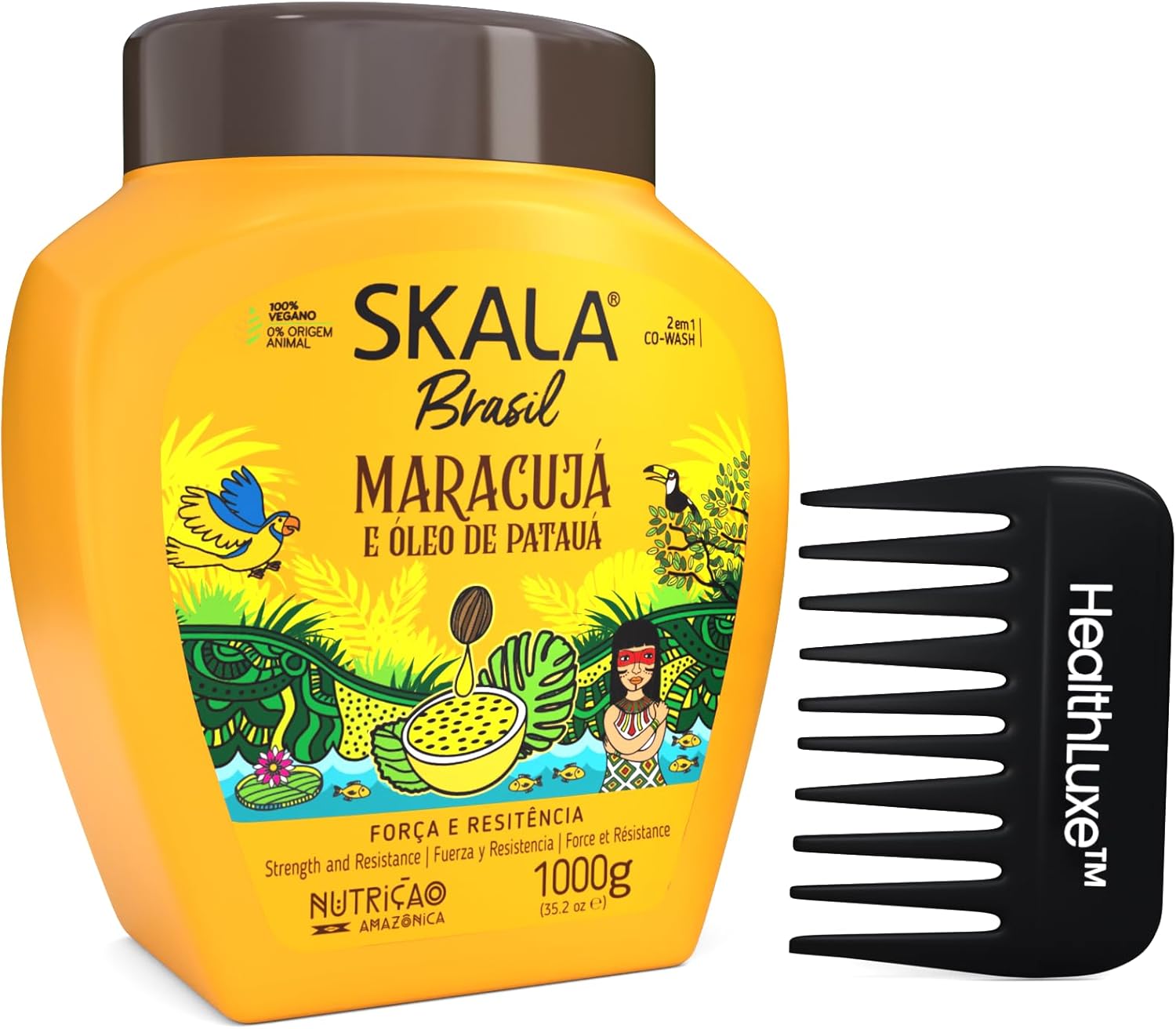 Skala Brazil Maracuja Passion Fruit & Pataua Oil - Accelerates Hair ...