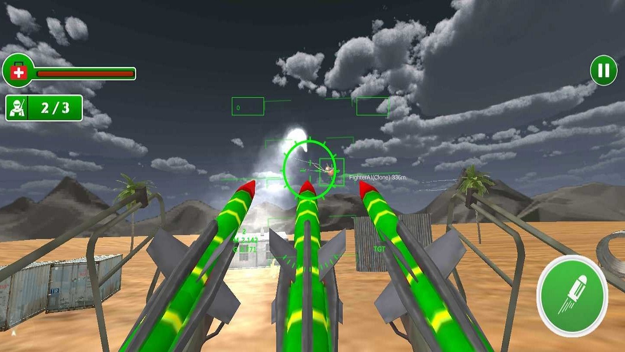 Anti Aircraft Missile Shooting || Destruction War Games - App on Amazon ...