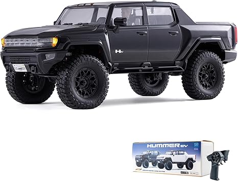 Amazon.com: FCX18 FMS 1/18 Hummer EV RC Crawler, RC Pick-up Truck, RC ...
