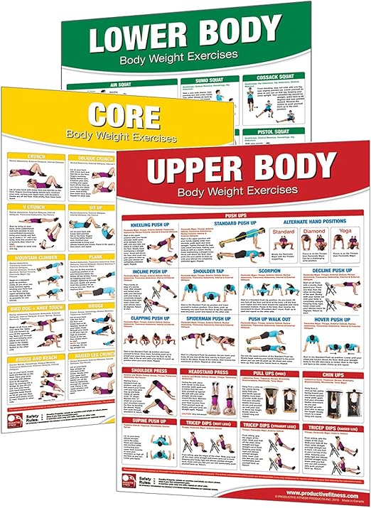 Amazon.com: Ironcompany.com Productive Fitness Laminated Fitness Poster ...