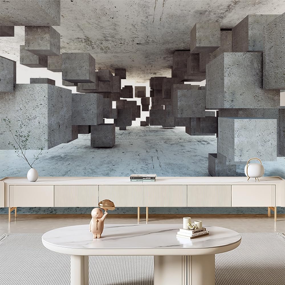 Concrete Mural Design Art Concrete Wallpaper Concrete Effect Wall