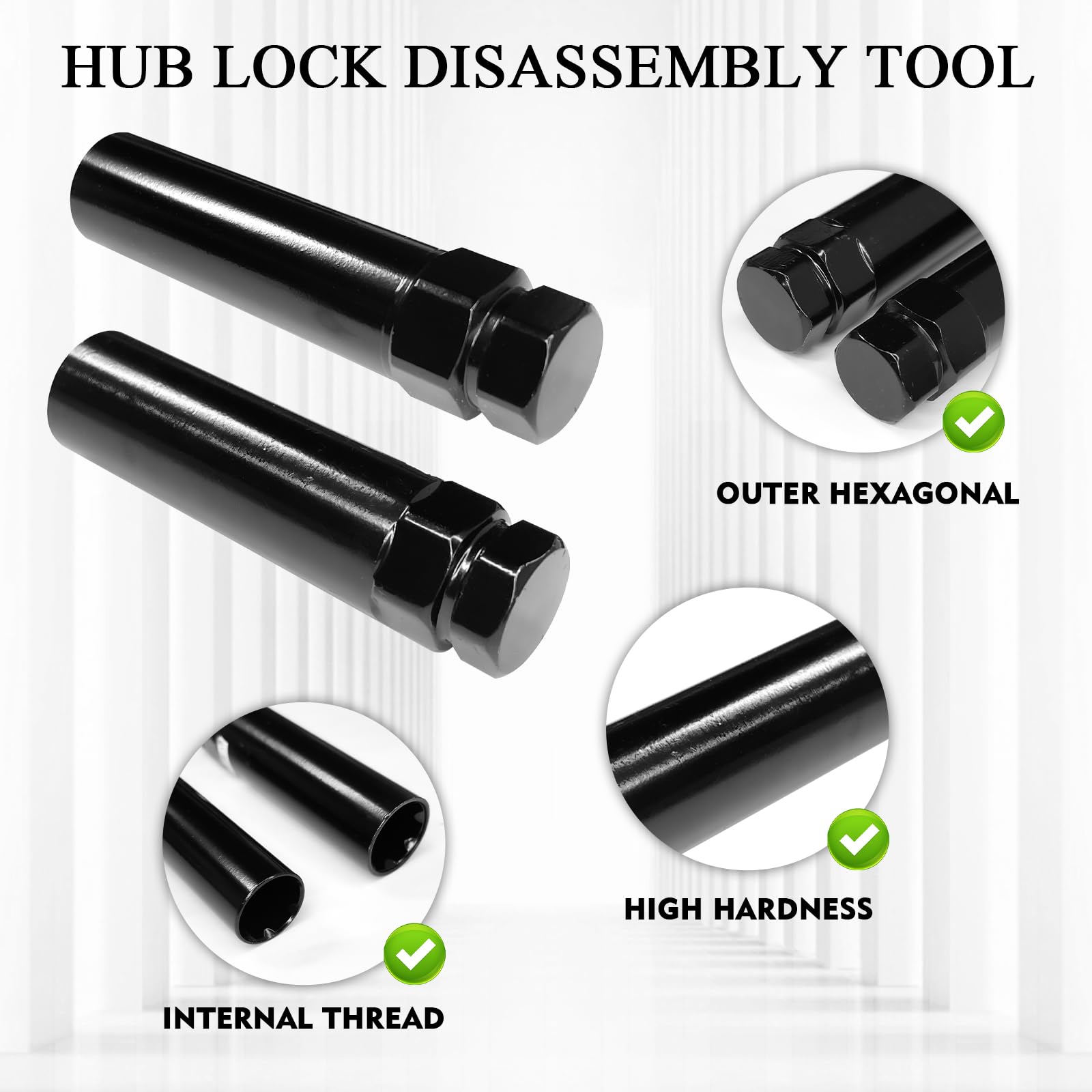 Spline Socket 7-Spline Spike Lug Nut Tool Socket - Universal Fit For ...