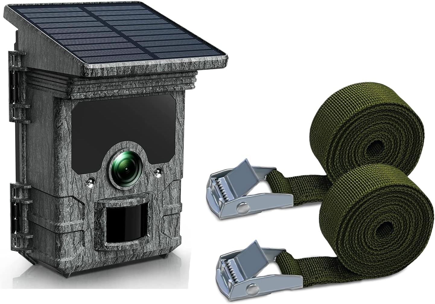 Amazon.com: VOOPEAK Solar 46MP WiFi 4K 30fps Trail Camera and Nylon ...