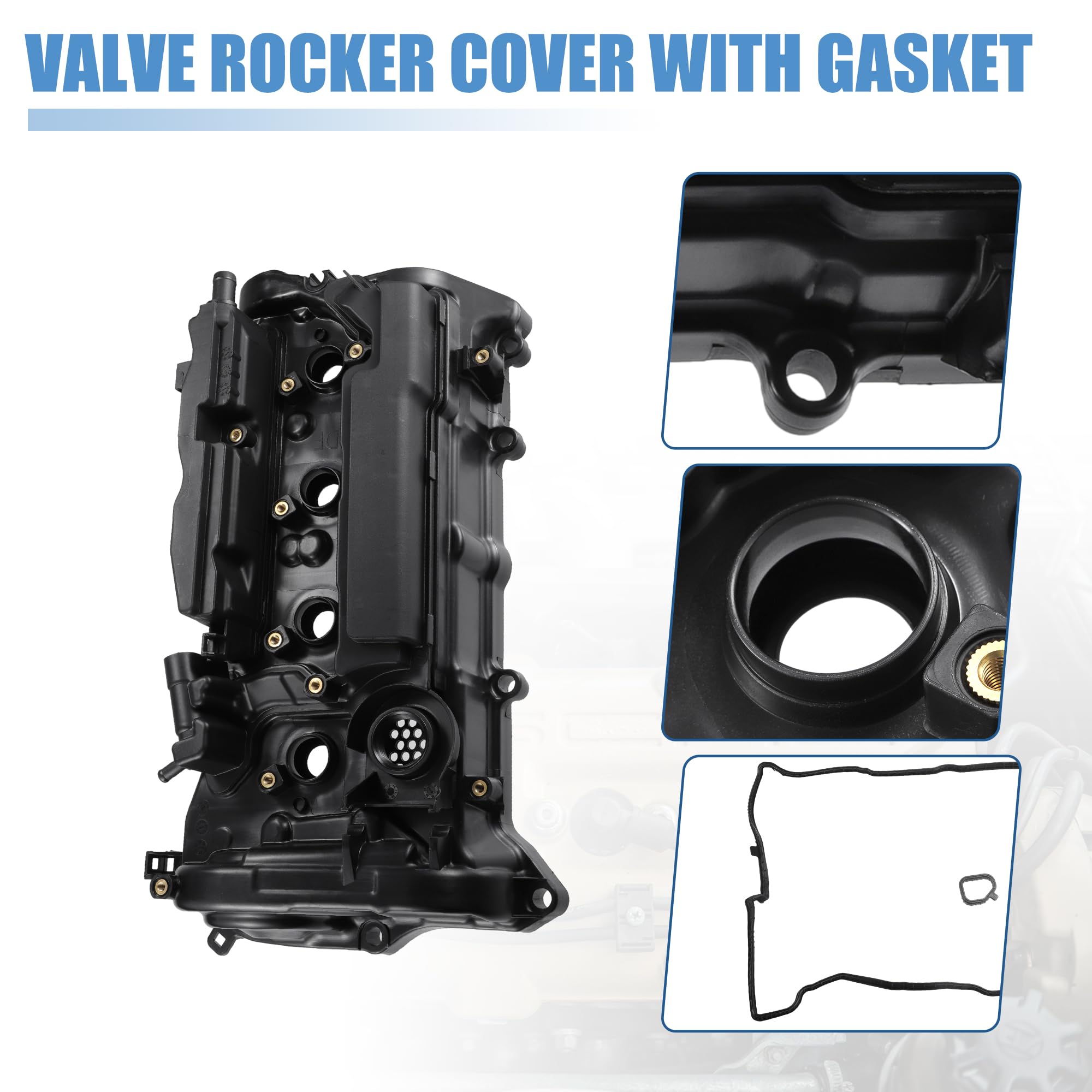 X AUTOHAUX Engine Valve Cover with Gasket for Honda CR-V 2015-2019 for ...