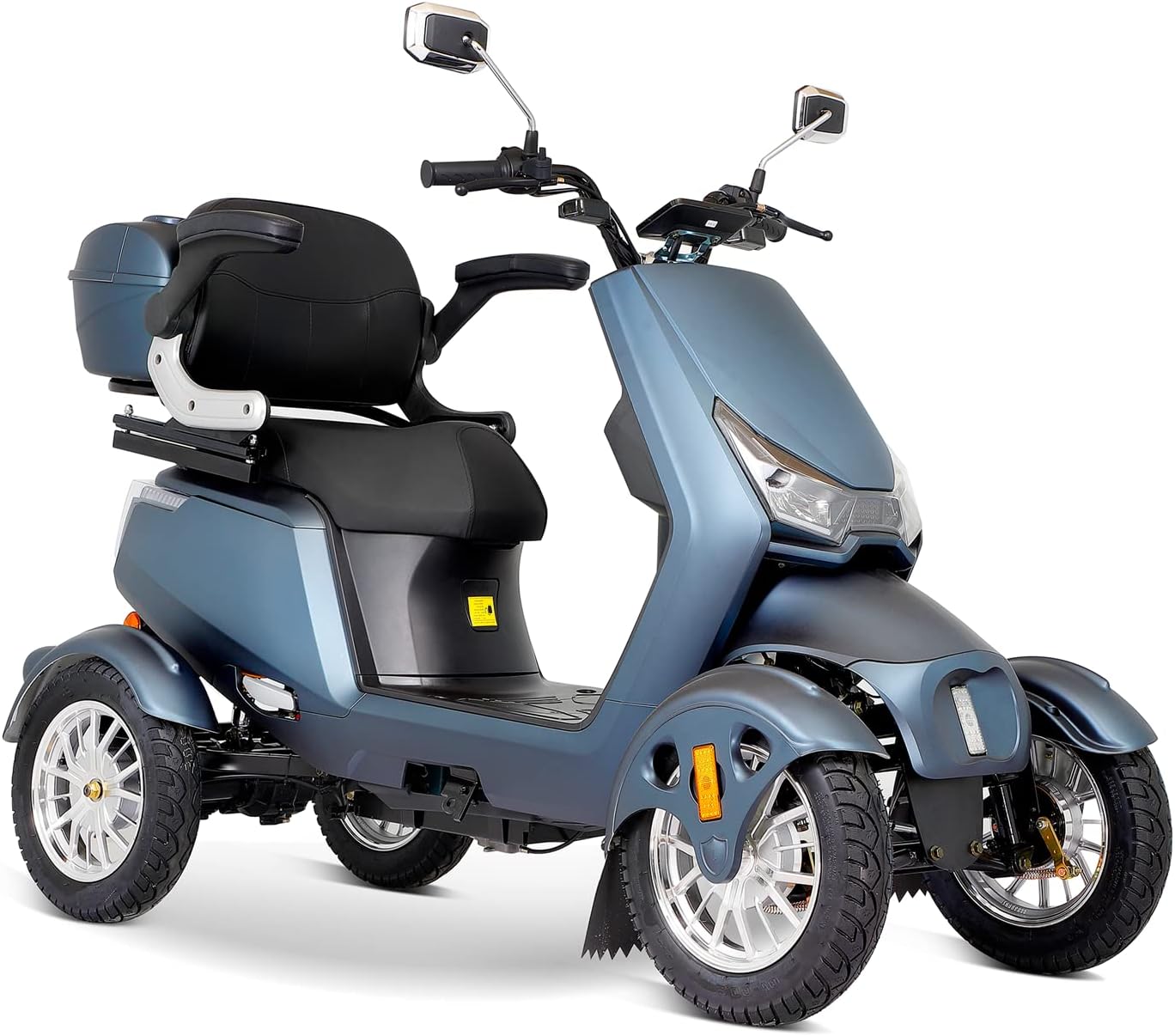 Amazon.com: All-Terrain 4-Wheel Mobility Scooter Heavy Duty Electric ...