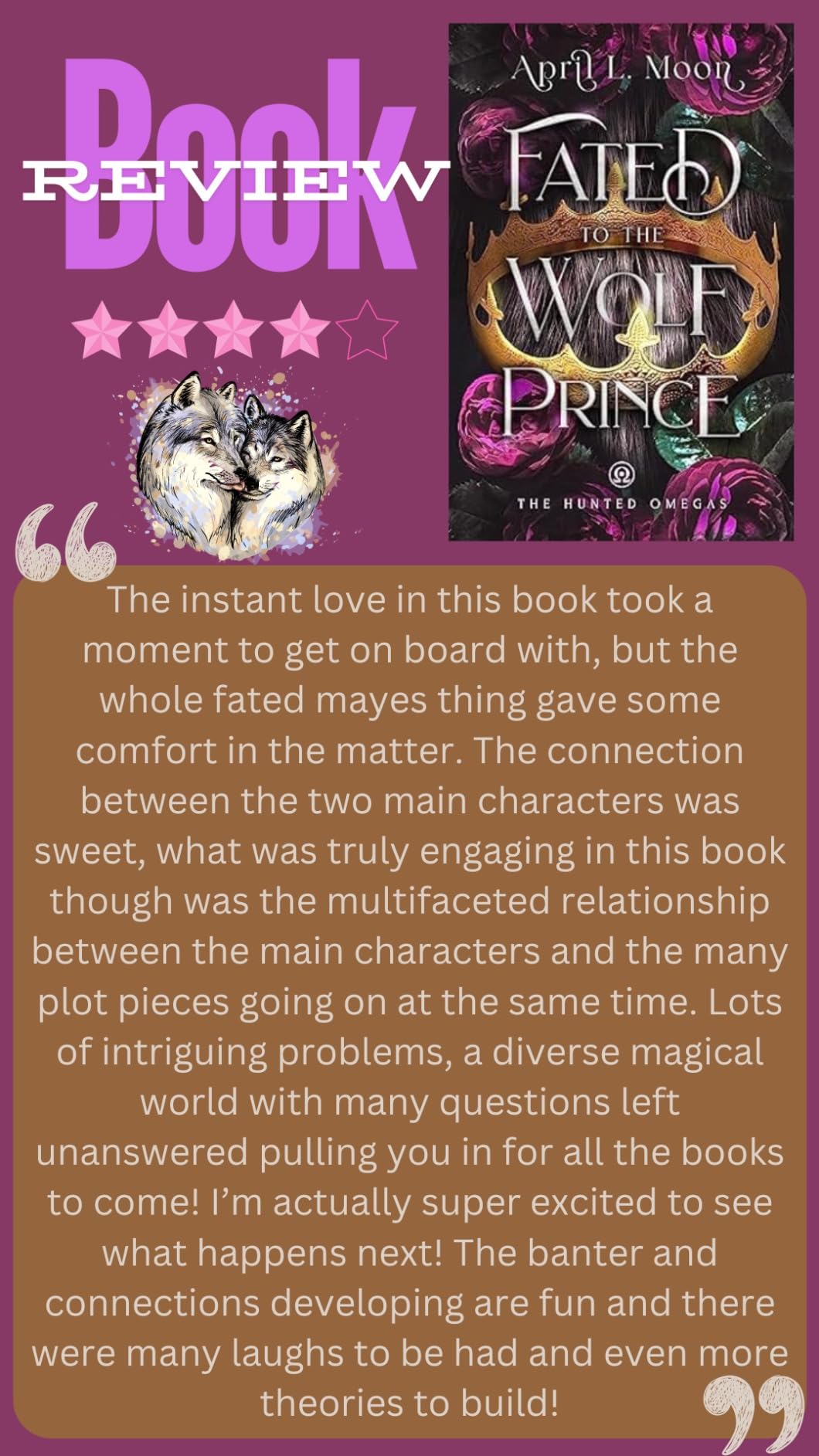 Fated to the Wolf Prince: A Fated Mates Wolf Shifter Paranormal Romance ...