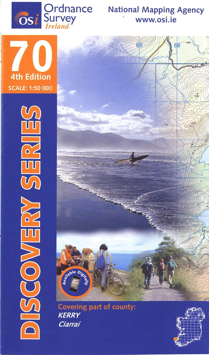 D70 Kerry (Osi Discovery Map): Ordnance Survey Ireland: 9781907122064 ...
