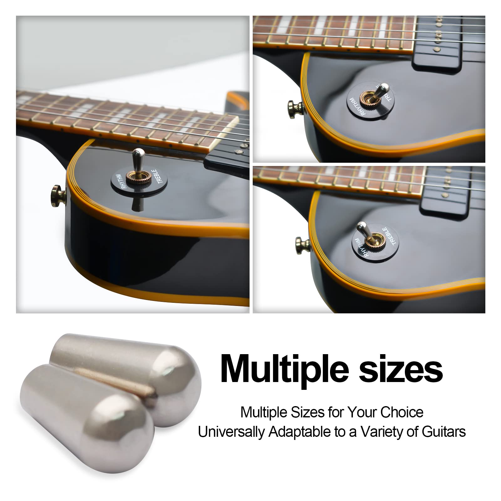 Snapklik.com : MAXCHEER 2PCS USA Threaded SAE 8-32 Brass LP Guitar 3 ...