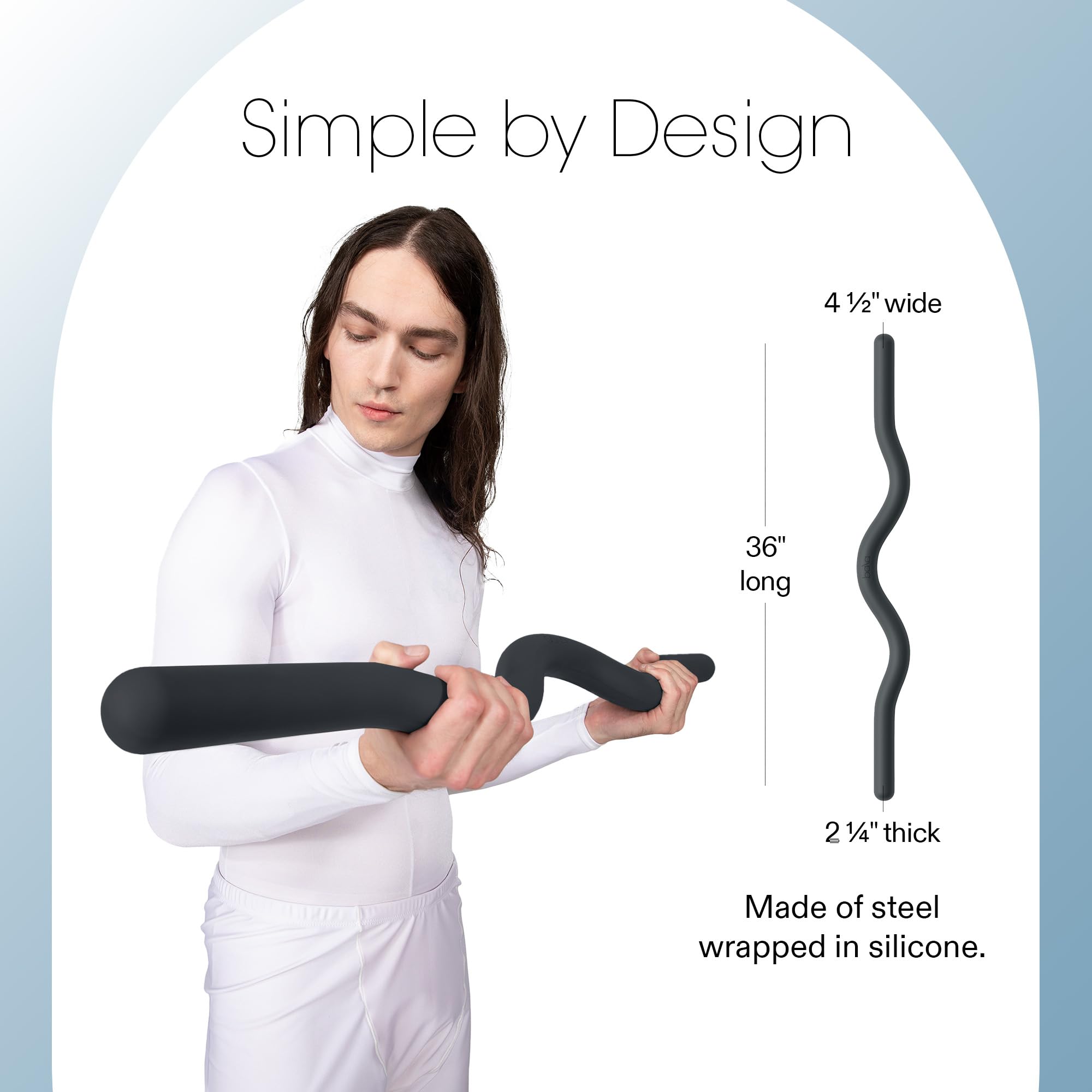 Snapklik.com : Bala Beam, Curl Bar For Working Out, 15lb