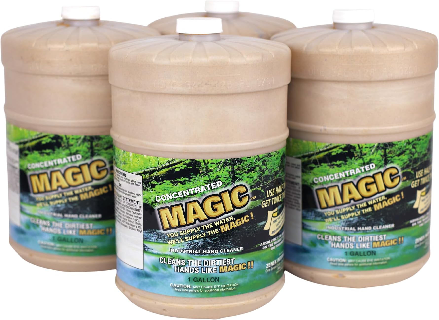 Amazon.com : Zenex Magic Hand Soap - Industrial Hand Cleaner for Auto ...