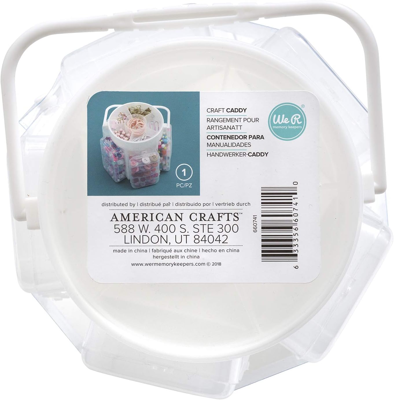 We R Memory Keepers Craft Caddy, Multi-Colour – BigaMart