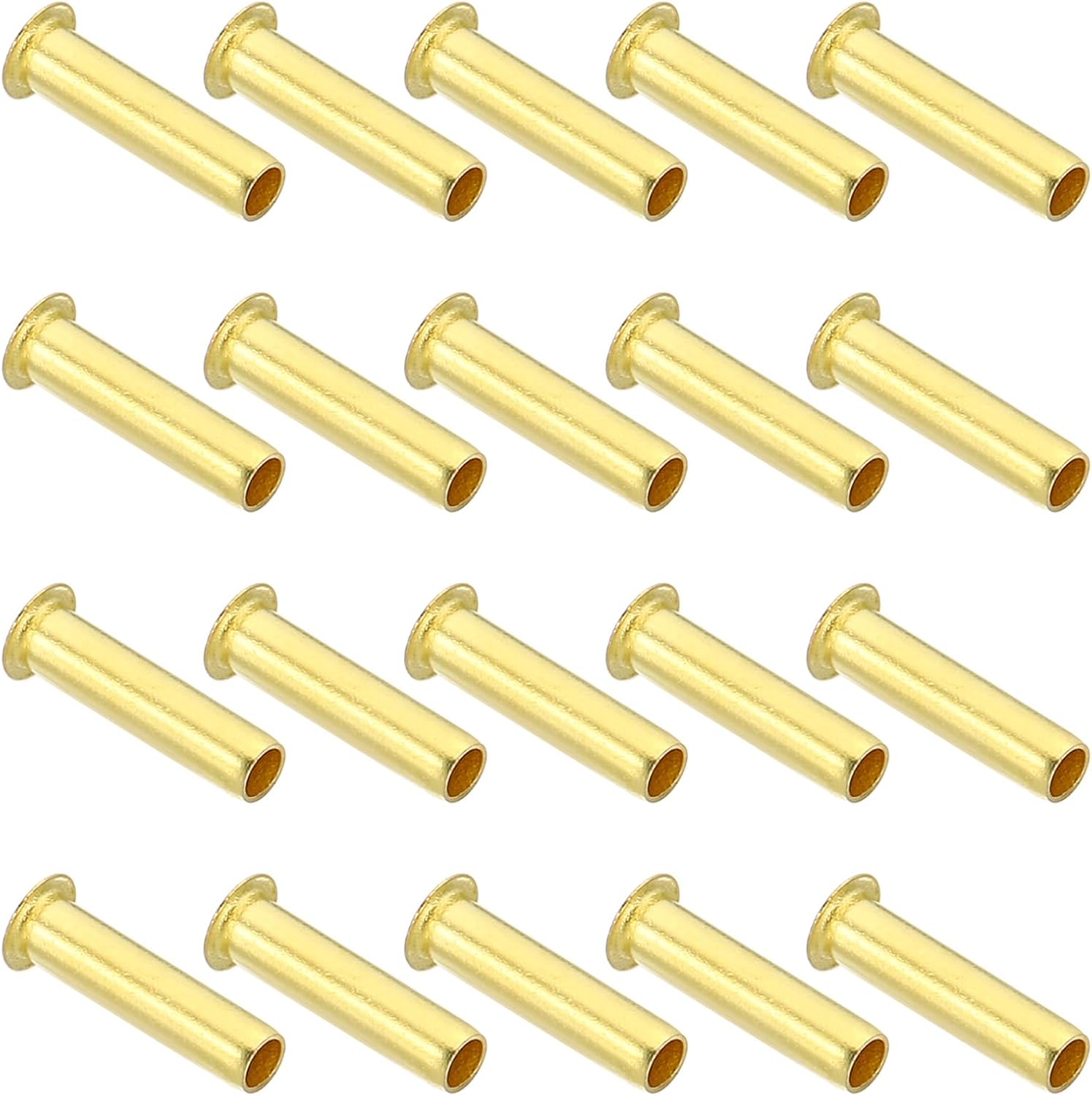 Amazon.com: PATIKIL Brass Compression Insert, 40 Pack 4mm OD x 2.5mm ID ...