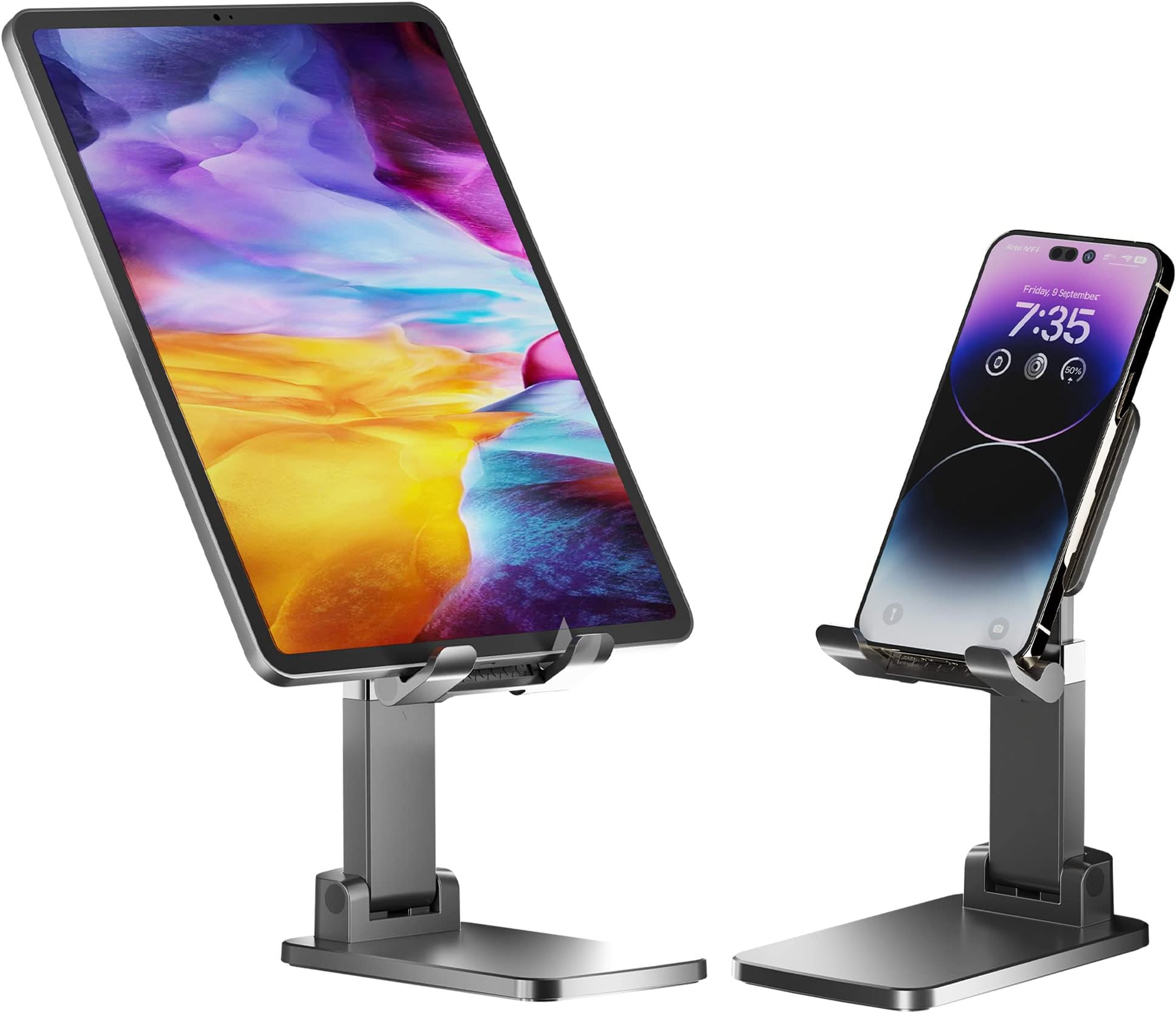 Ambrane Mobile Holding Tabletop Stand, 0-135 Perfect View, Height ...