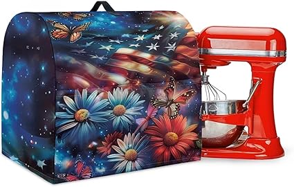 Amazon.com: American Flag Stand Mixer Cover Dust Covers for 4.5qt-5qt ...