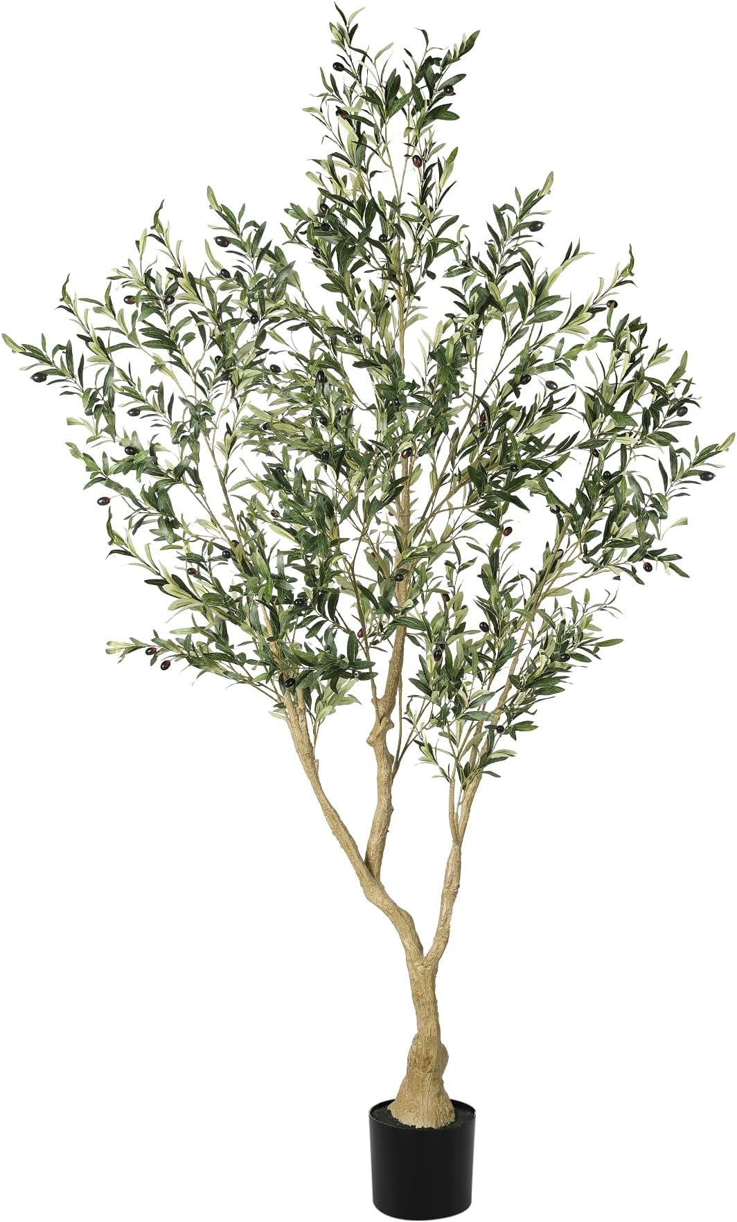 Amazon.com: Olive Trees Artificial Indoor - 7ft (2400 Leaves ...
