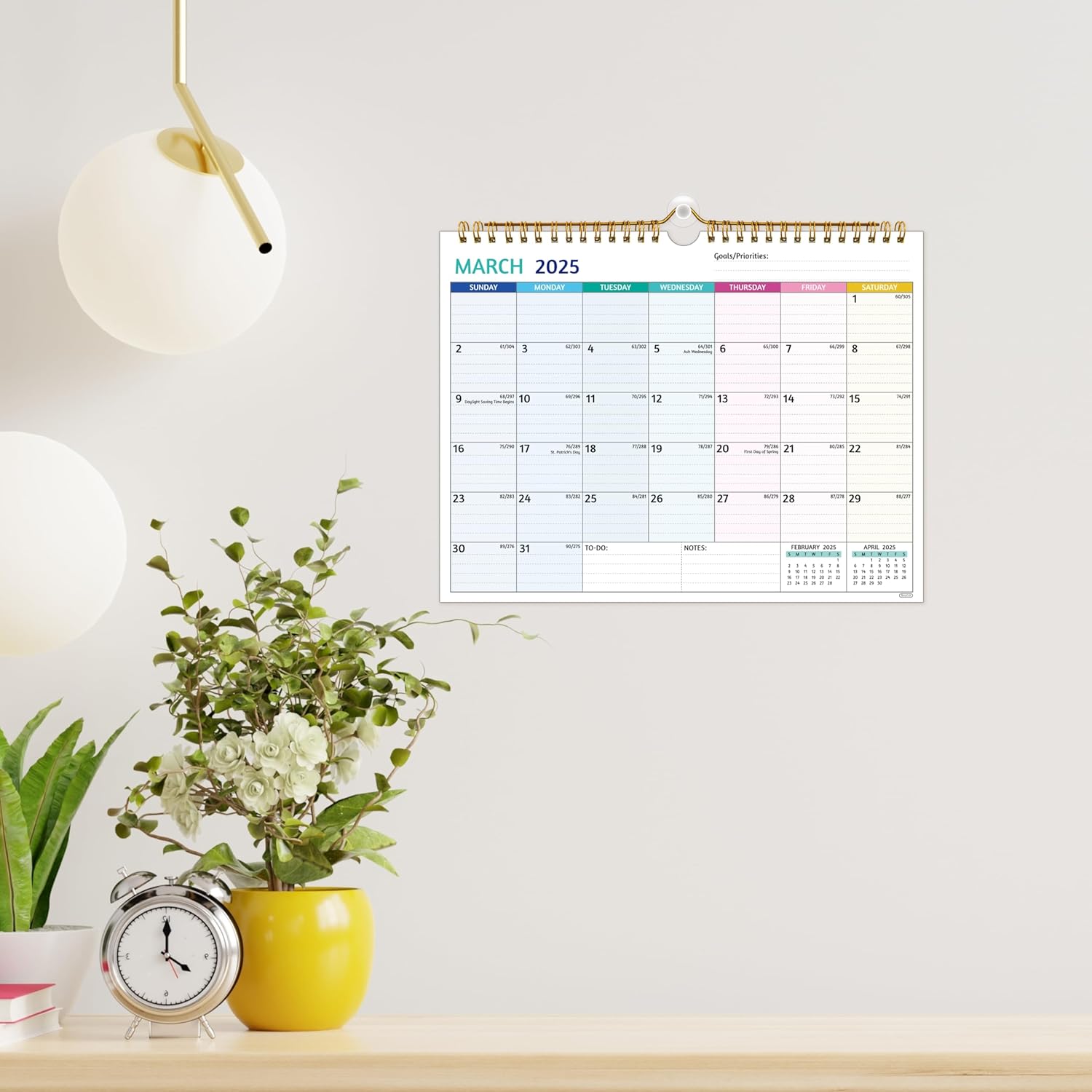 Wall Calendar 2025-2027 – Mar 2025 – Feb 2027, 2 Nepal | Ubuy