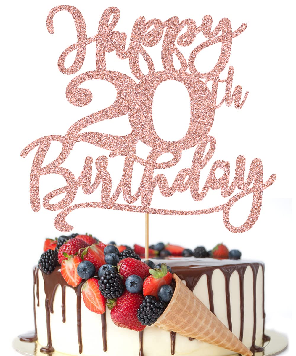 Cute 20th Birthday Cakes