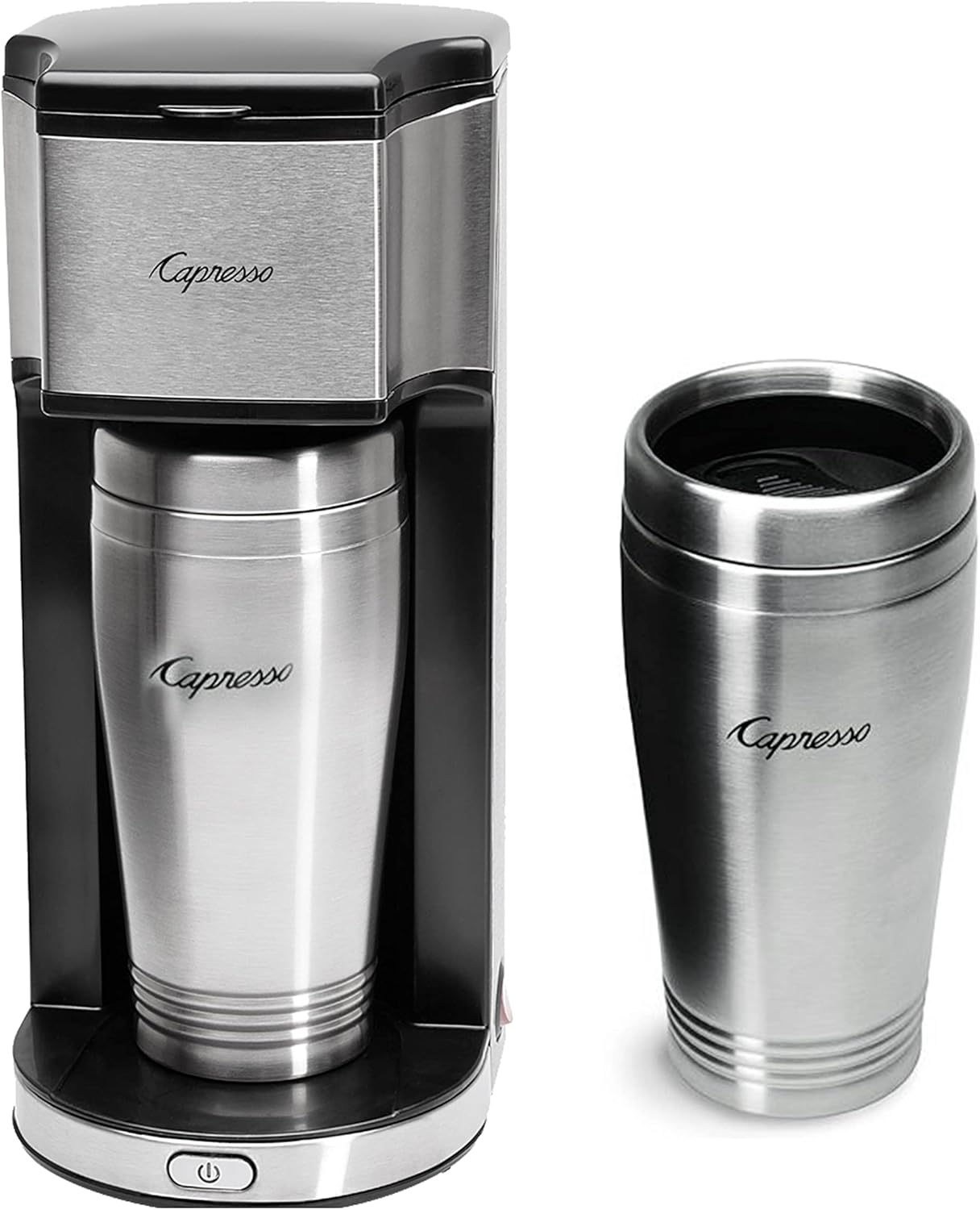 Amazon.com: Capresso On the Go Personal Coffe Maker with An Extra ...