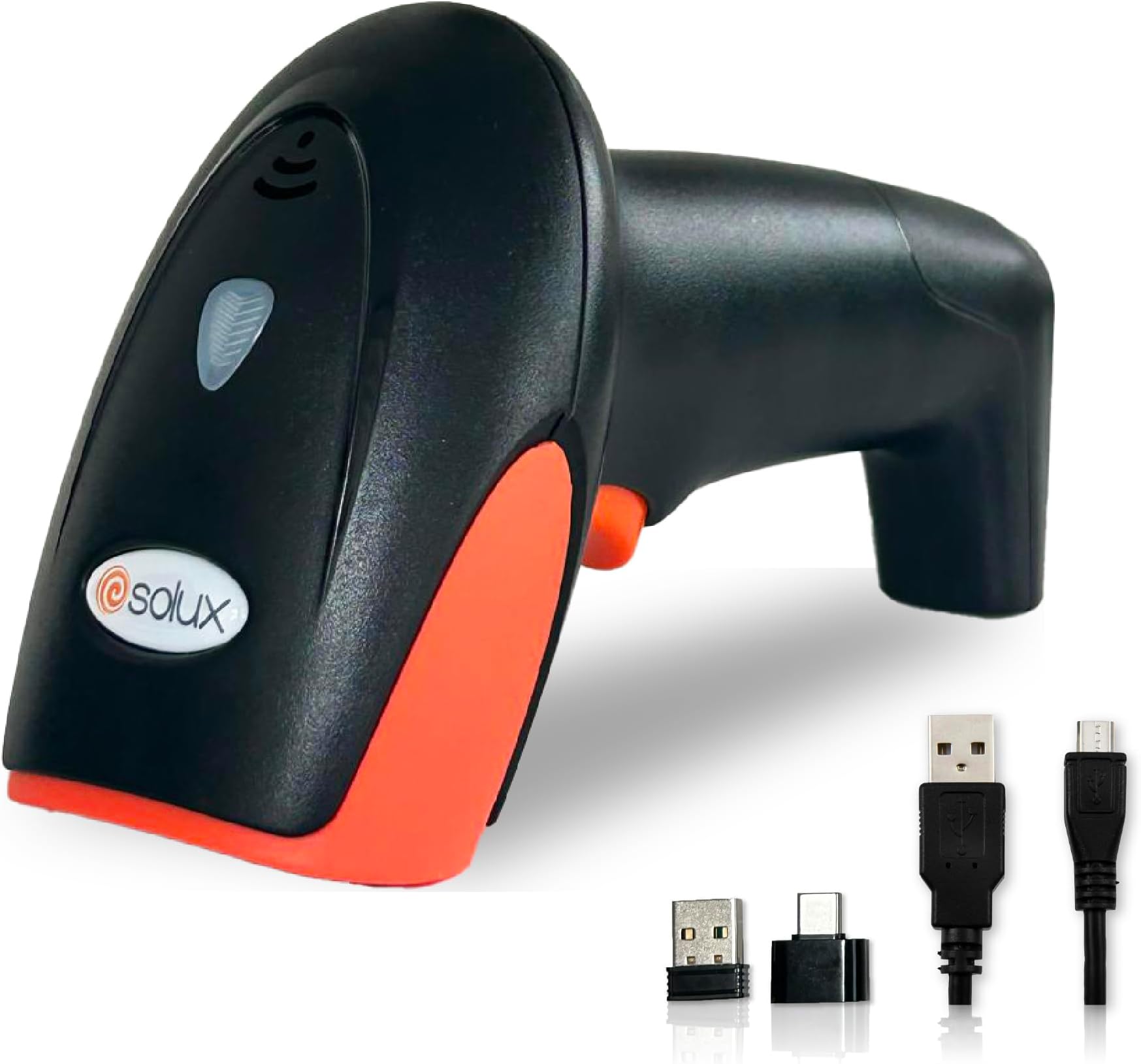Amazon.com : SOLUX 1D 2D Compact Barcode Scanner - Barcode Scanner ...