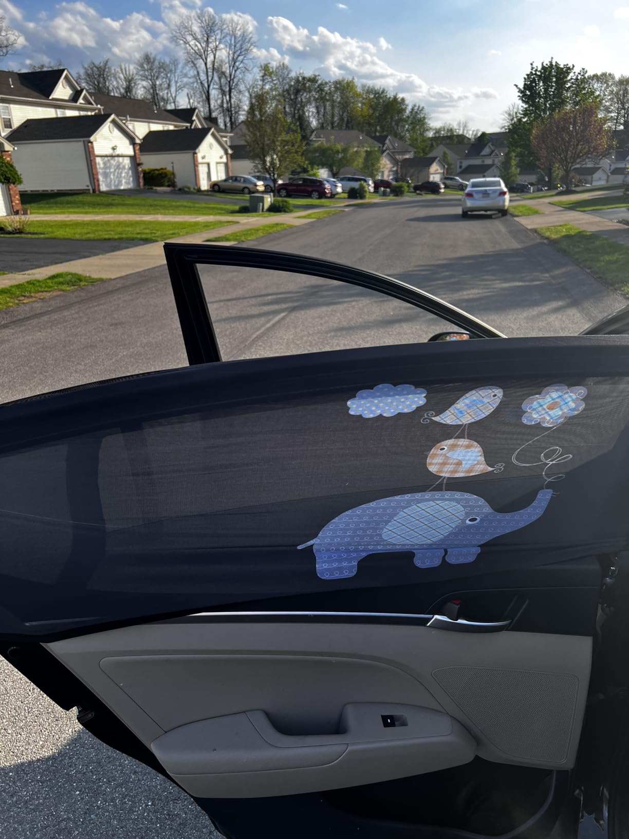 Amazon.com: PAKOO Car Window Shade for Baby, UV Protection Breathable ...