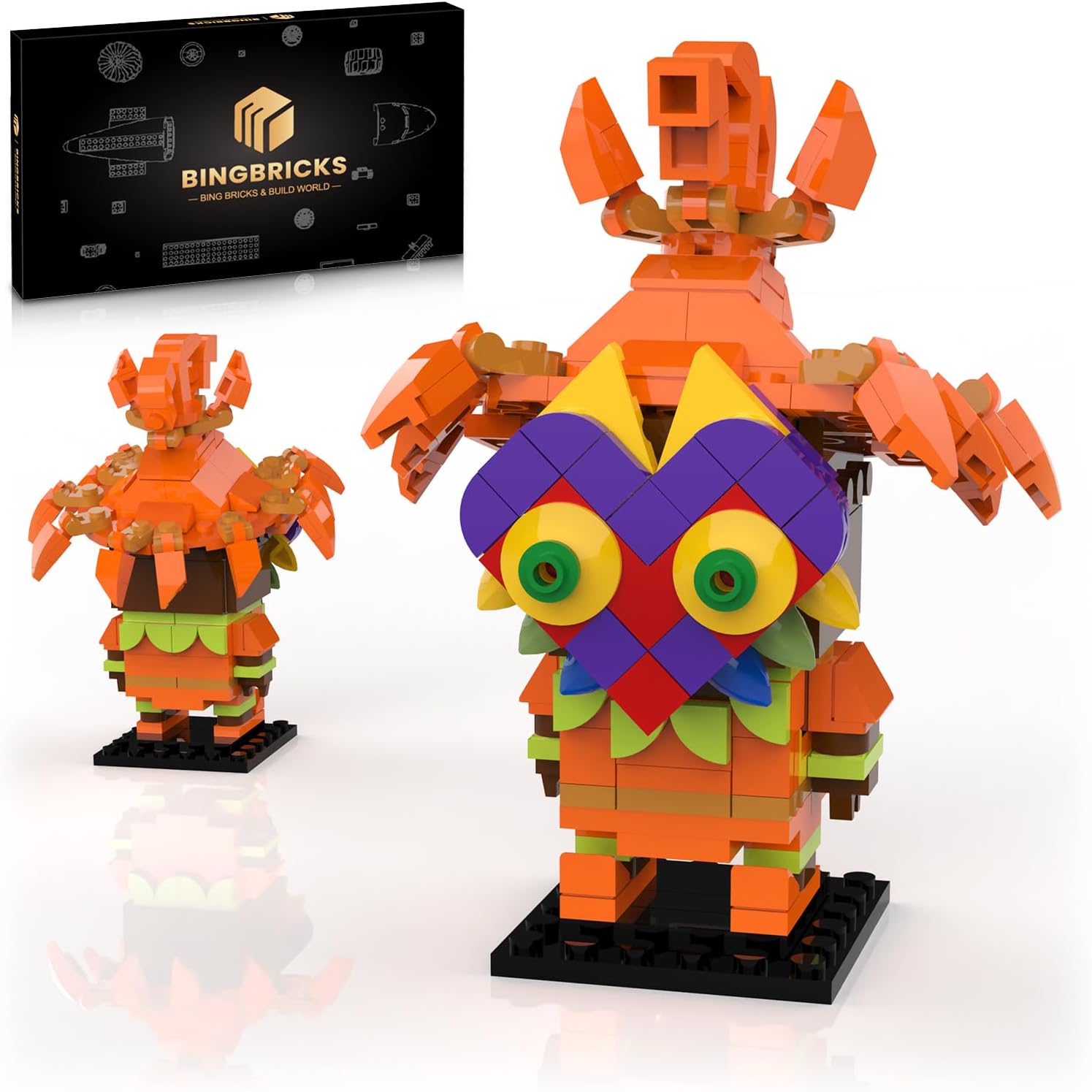 Amazon.com: Nubee BOTW Skull Kid Building Set, Majora's Mask Character ...