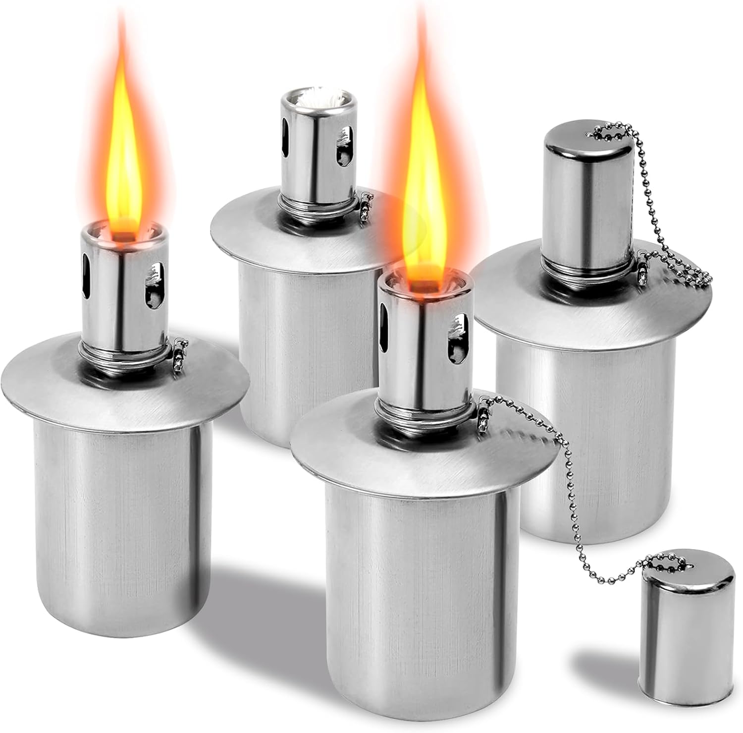 Amazon.com : Zhulerzil Stainless Steel Torch Canister - 220ml Small ...