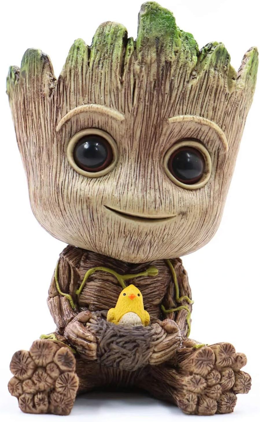 Amazon.com : Groot Planter Pot Succulents Flowerpot Baby Groot Bird ...