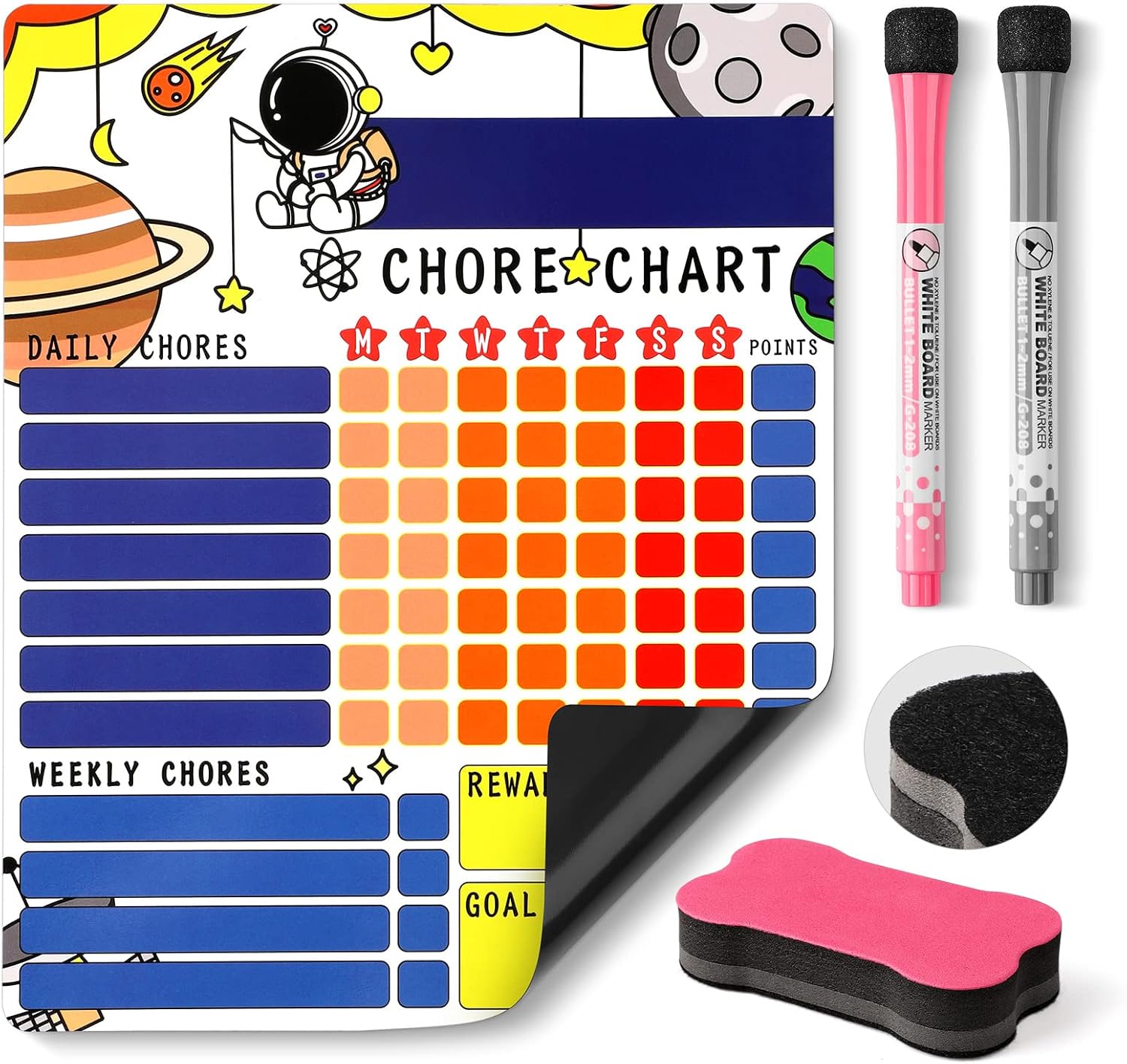Chore Chart for Kids Multiple Kids Sticker Chart Morocco | Ubuy