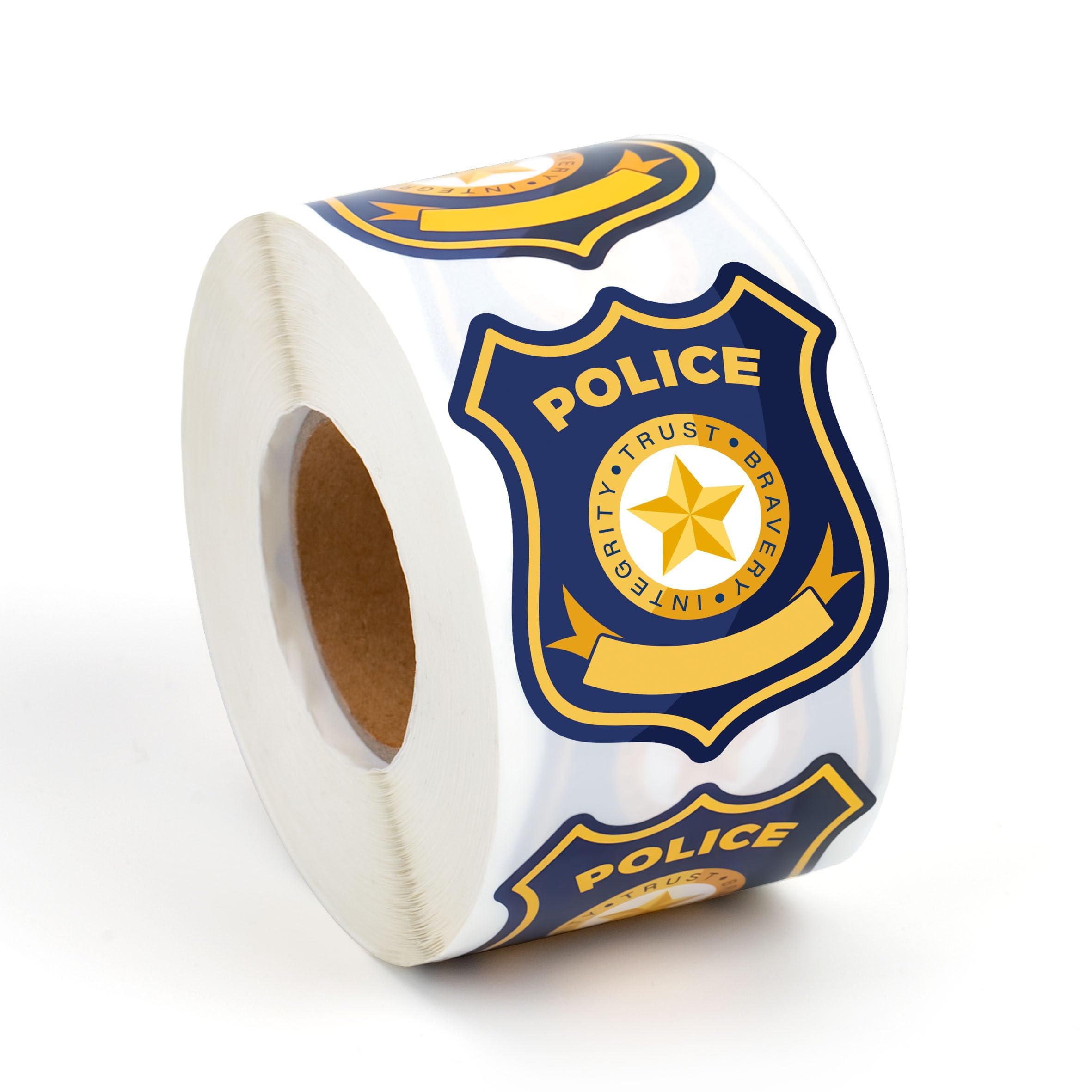 Snapklik.com : 600Pcs Police Badge Stickers For Kids Self Adhesive Name ...