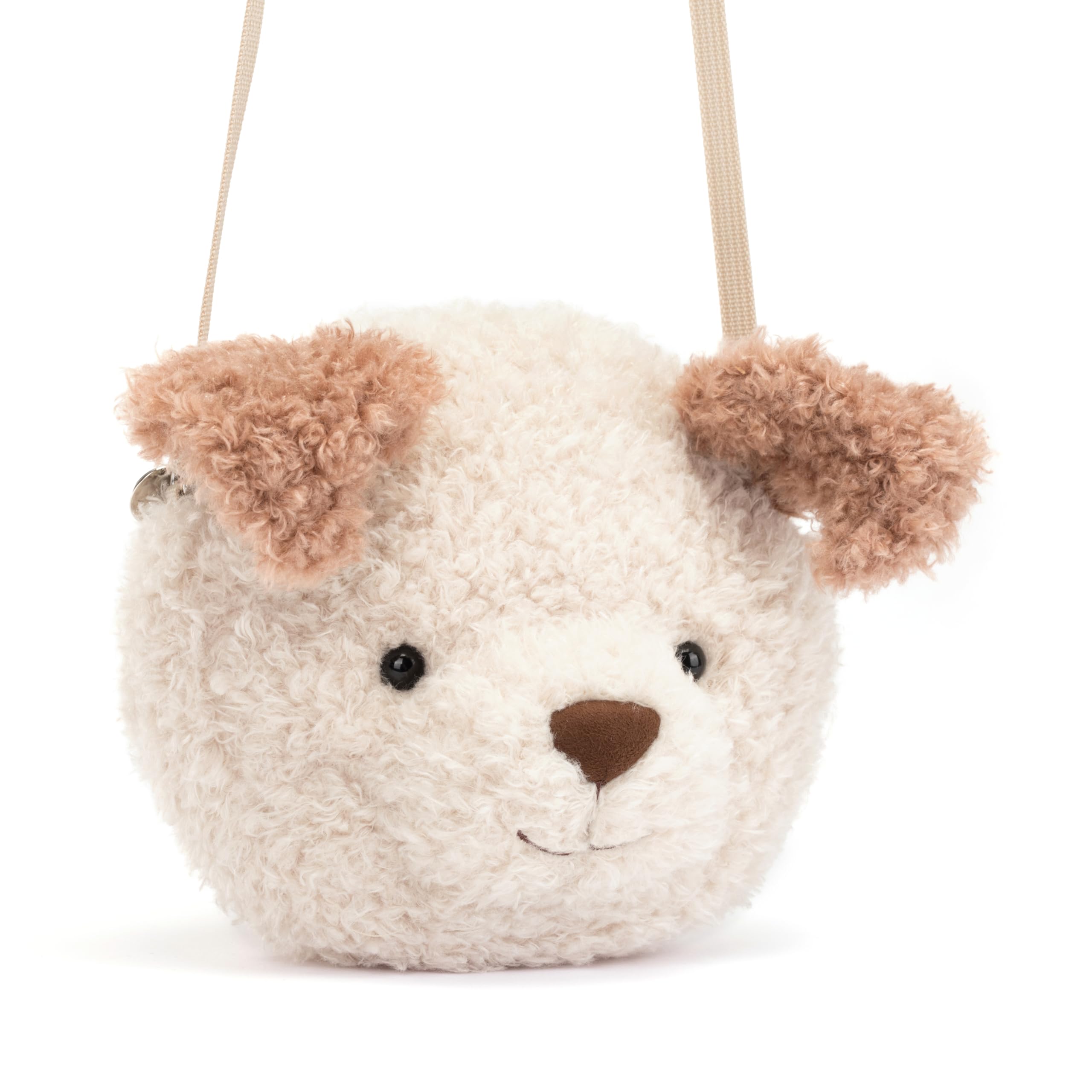 Snapklik.com : Jellycat Little Pup Plush Bag, 7.5 Inches