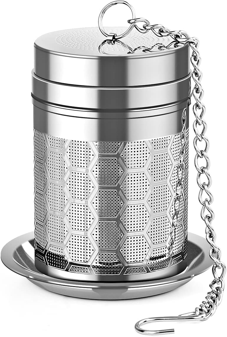 Amazon.com: 2 pack Stainless Steel 3 Inch Spice Ball Tea Strainer Tea ...