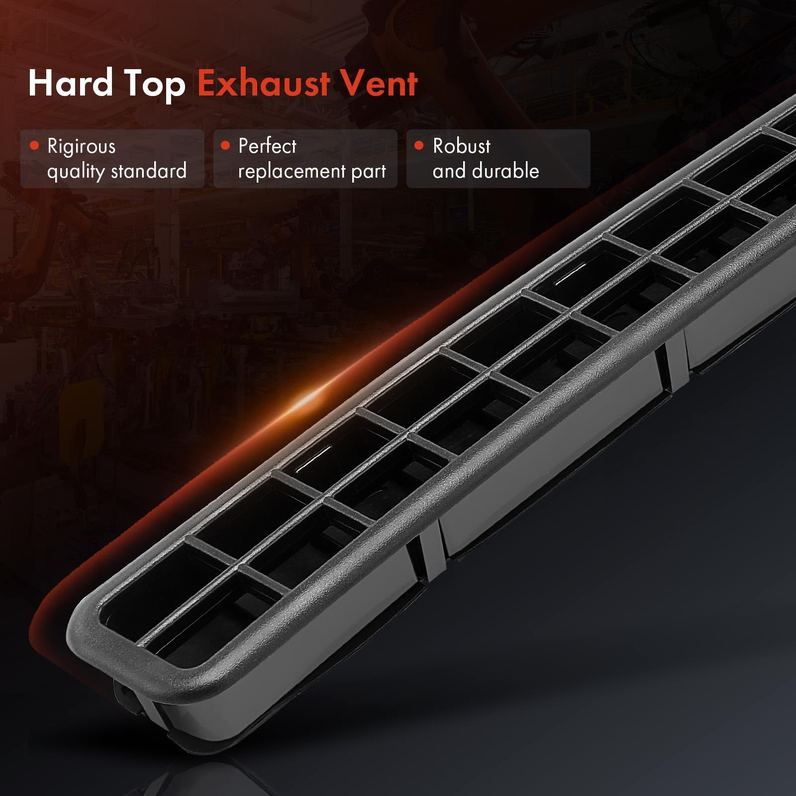 A-Premium Right Side Hard Top Exhauster Vent Compatible with Jeep ...