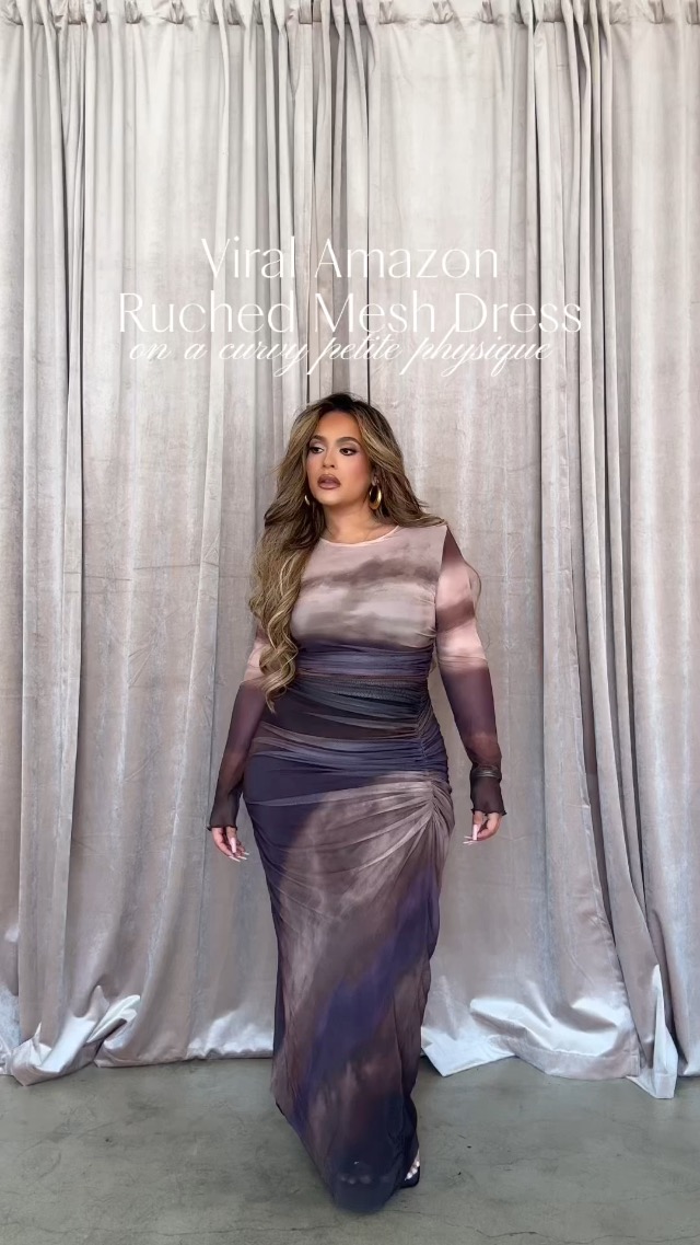Watch Viral mesh dress on Amazon Live