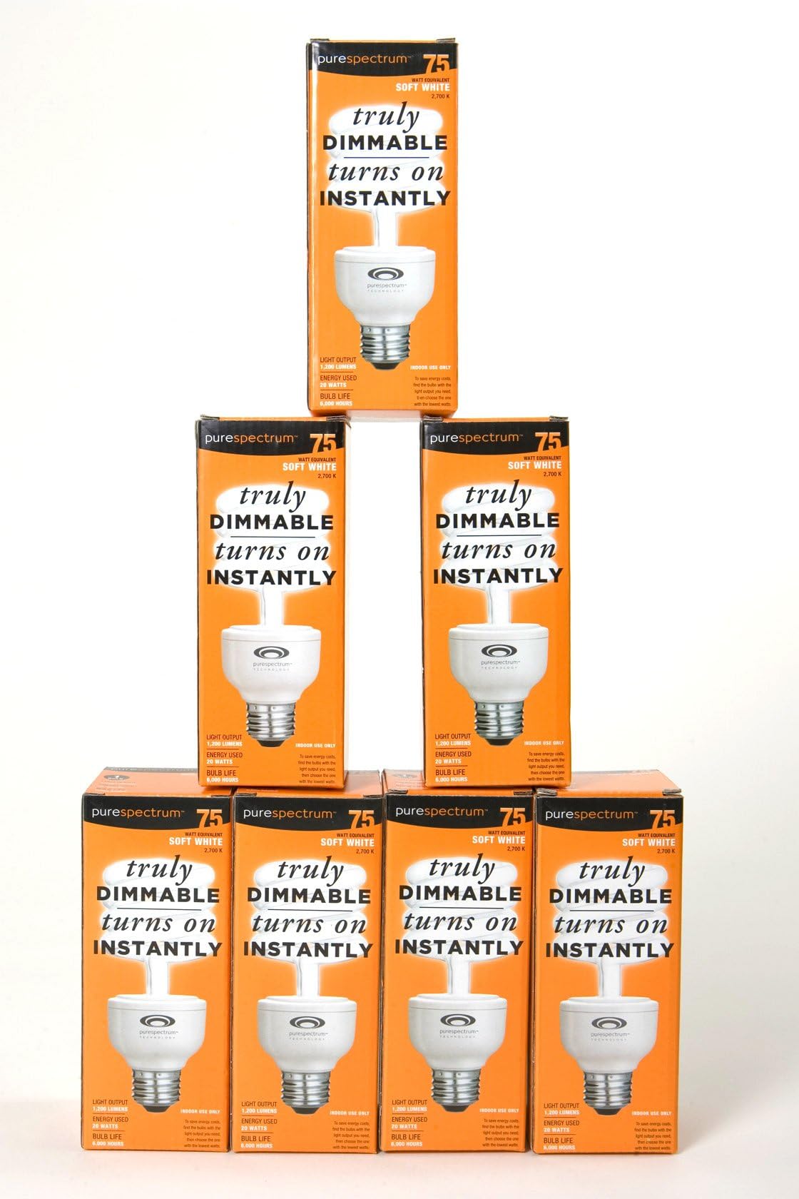 EcoSmart 23 Watt Compact Fluorescent (CFL) Light Bulbs 4-Pack (100 Watt ...