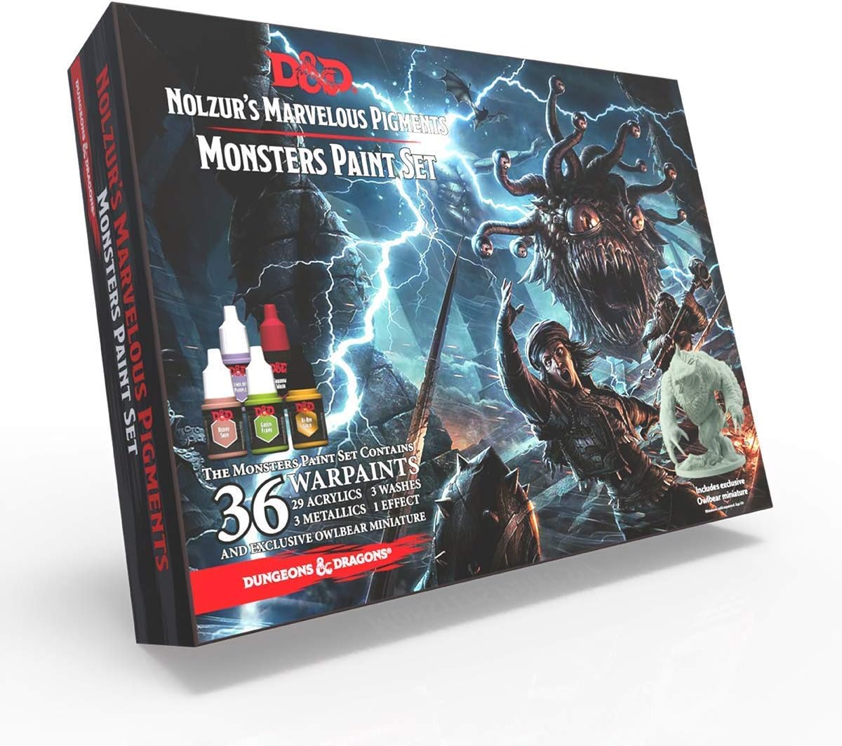 Amazon.com: Dungeons and Dragons Official Paint Line Monsters Paint Set