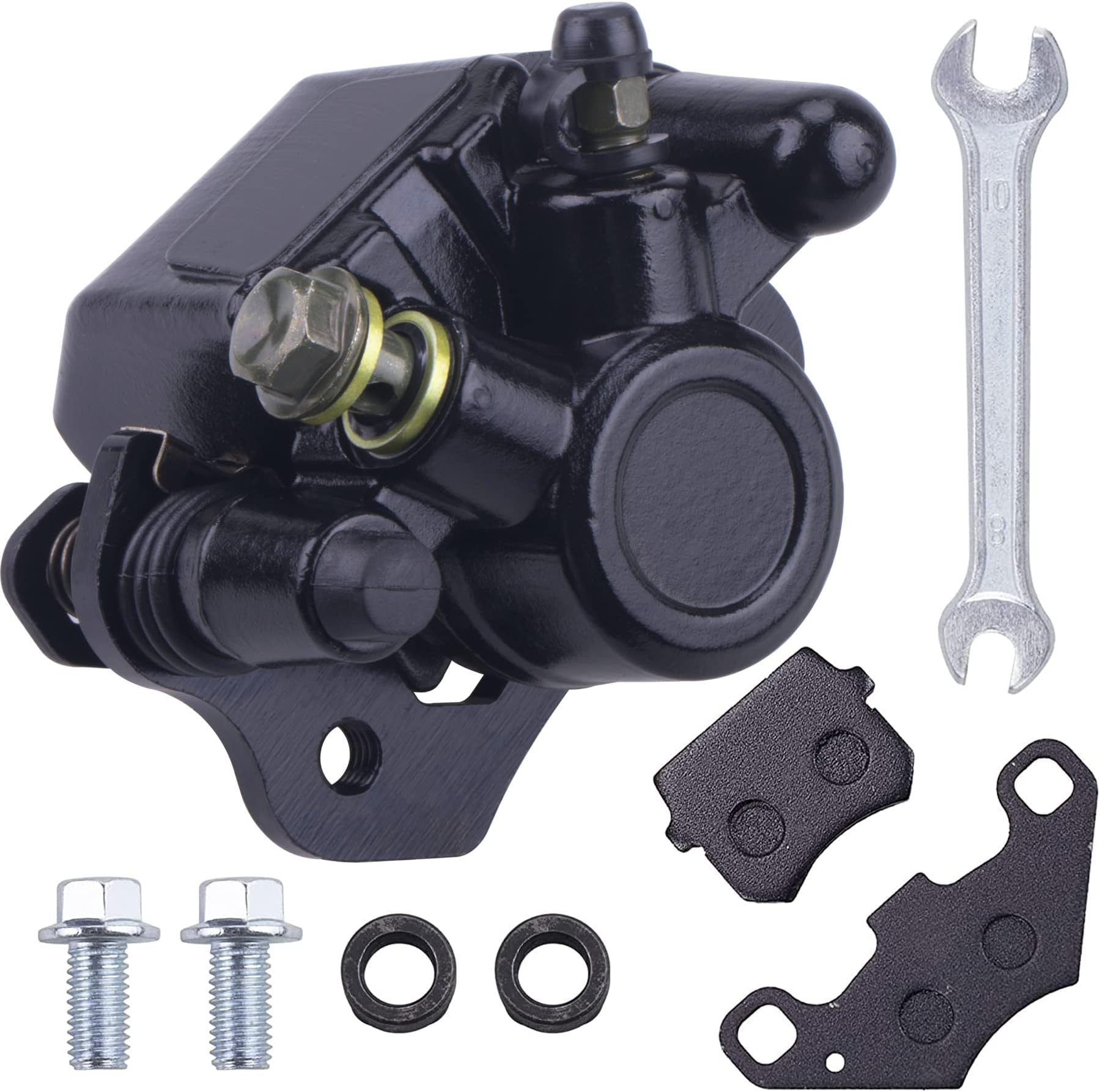 Amazon.com: MWMNUN Chinese Rear Brake Caliper for ATV Coolster Taotao ...