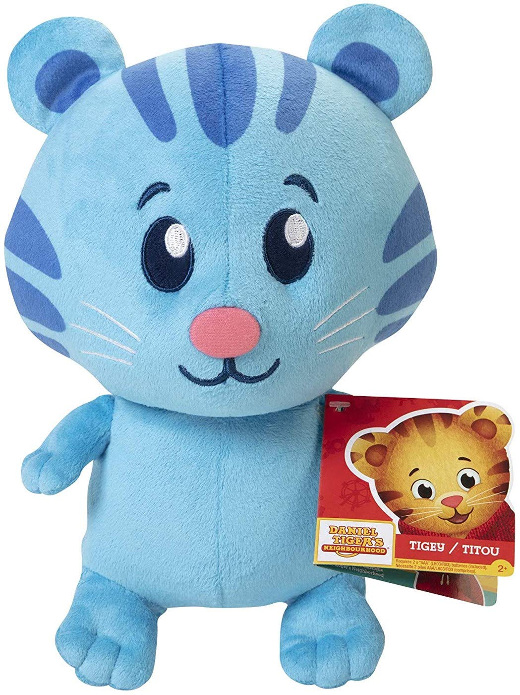 Buy JAKKS Pacific Daniel Tiger's Neighborhood Tigey Plush with Sound ...